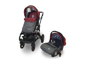 Kolica Za Bebe Gs-T106 Bbo Matrix Set - Crvena