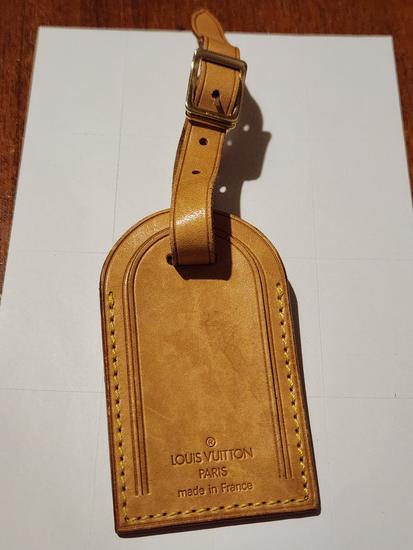 Louis Vuitton kožni tag za prtljag original fiksno