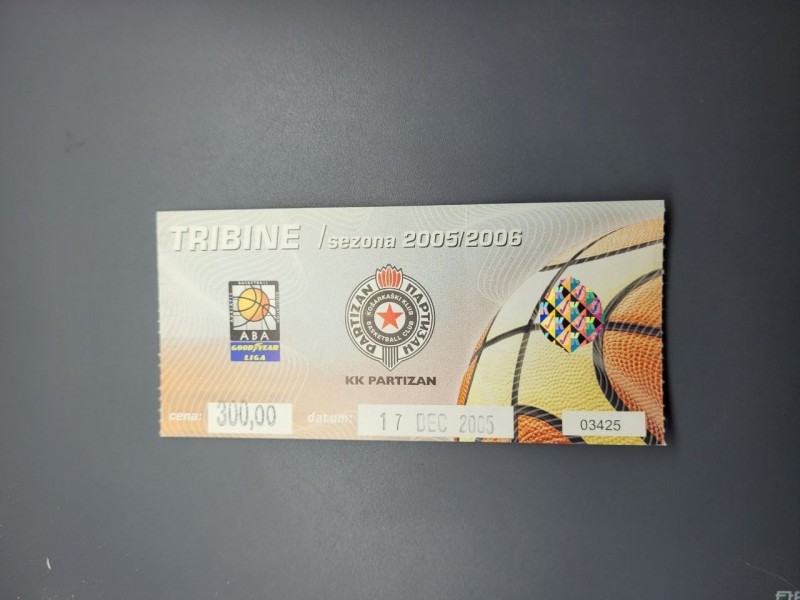 KK Partizan 17.12.2005.