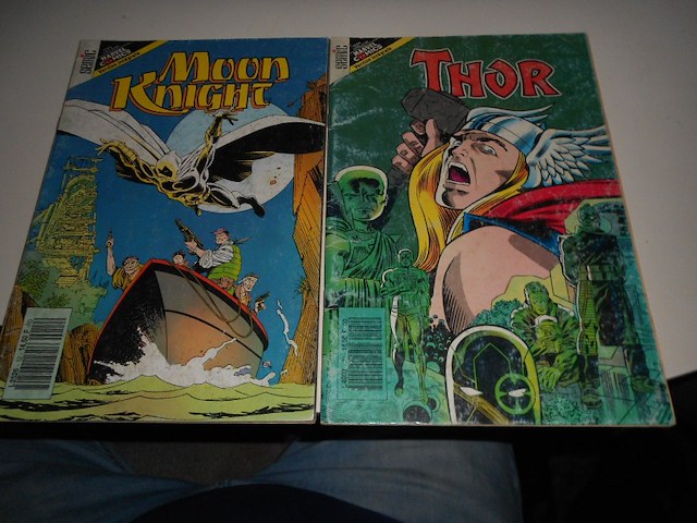 thor,moon knight,,silver star...4 kom