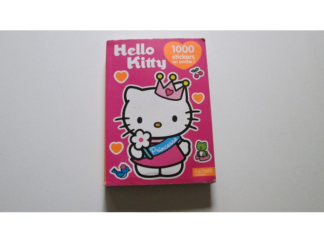 Hello Kitty Princesse, 1000 stickers en poche!