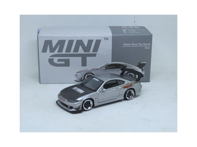 1:64 mini GT nissan silvia top secret