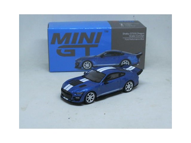 1:64 mini GT ford mustang shelby GT500 dragon snake