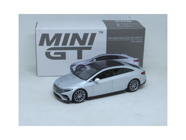 1:64 mini GT mercedes EQS 580 4matic