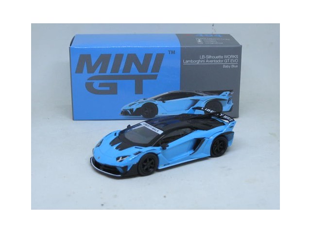 1:64 mini GT lamborghini aventador GT EVO LBWK