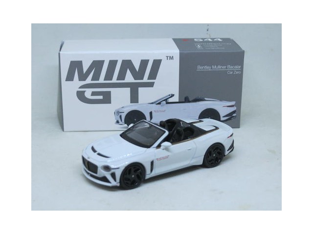 1:64 mini GT bentley mulliner bacalar