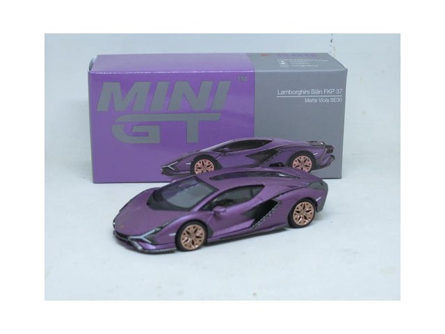 1:64 mini GT lamborghini sian