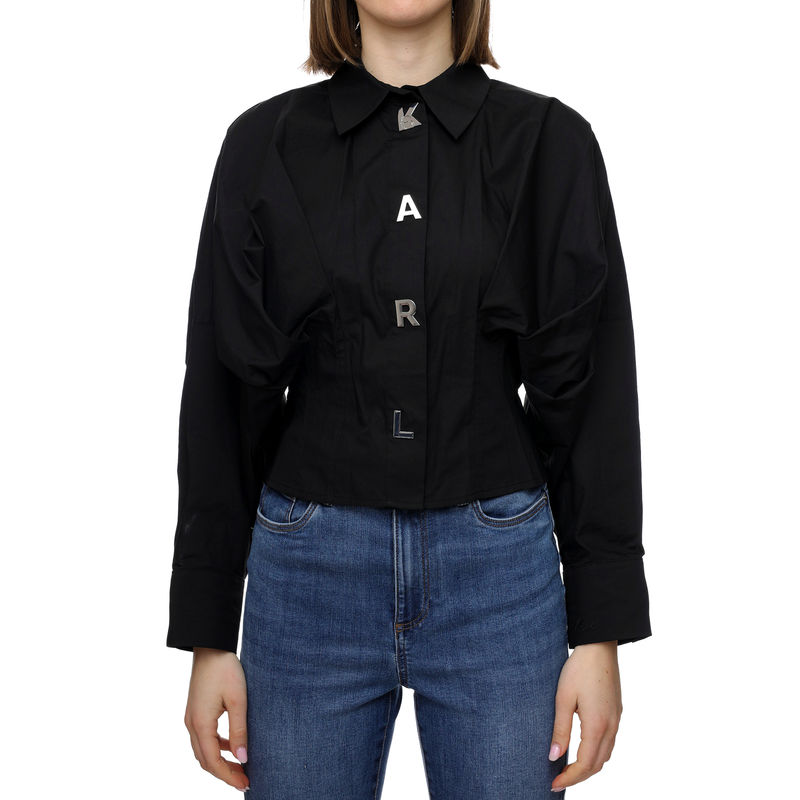 Ženska košulja Karl Lagerfeld Karl Letter Shirt