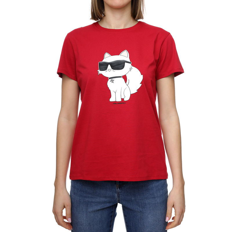 Ženska majica Karl Lagerfeld Ikonik 2.0 Choupette T-Shirt