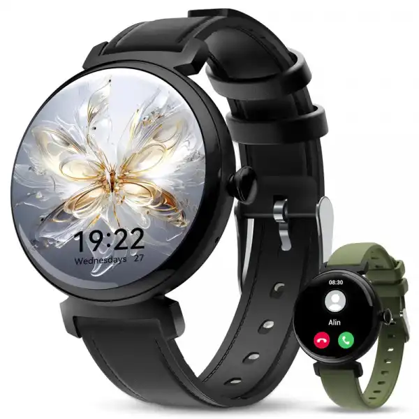 Oukitel BT30 Smart Watch for Woman 160mAh/Heart rate/SpO2/Blood Preasure/Accelerometer/Crna ( 150526 )