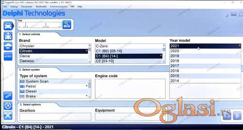 Delphi 2021.10b i Auto com 2021.11 softver sa kljucem