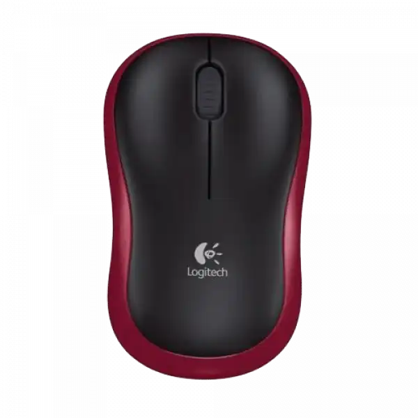 LOGITECH 910-002240 M185 Crveni Bežični miš