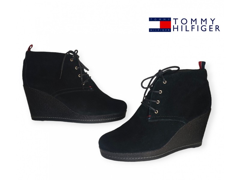 TOMMY HILFIGER - VRHUNSKE KOŽNE CIPELE- BR.41- KAO NOVE