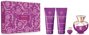 Versace Set Dylan Purple Pour Femme 2022 W edp 100ml + 100ml BL + 100ml SG + edp 5ml