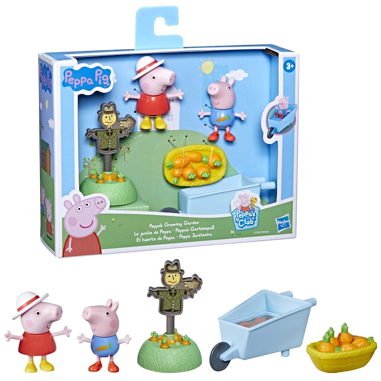 Peppa prase Bašta set