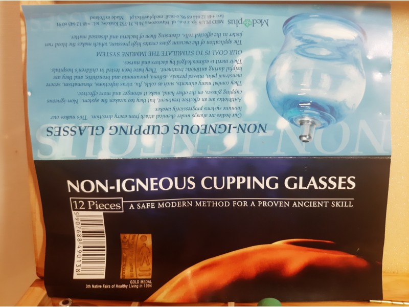 "CUPPING GLASSES" MED PLUS SPA NAGRAĐIVAN PROIZVOD