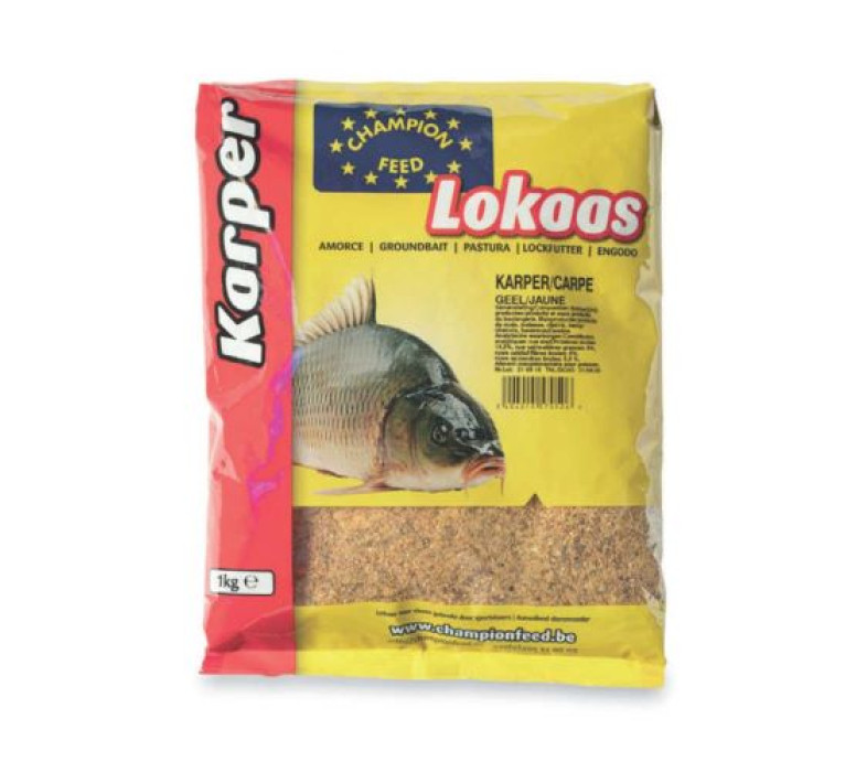 Champion Feed Karper 1Kg. Carp-Yellow