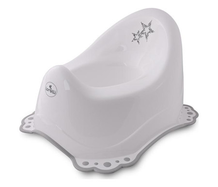 Lorelli anatomska potty nosa little stars - white ( 10131040093 )