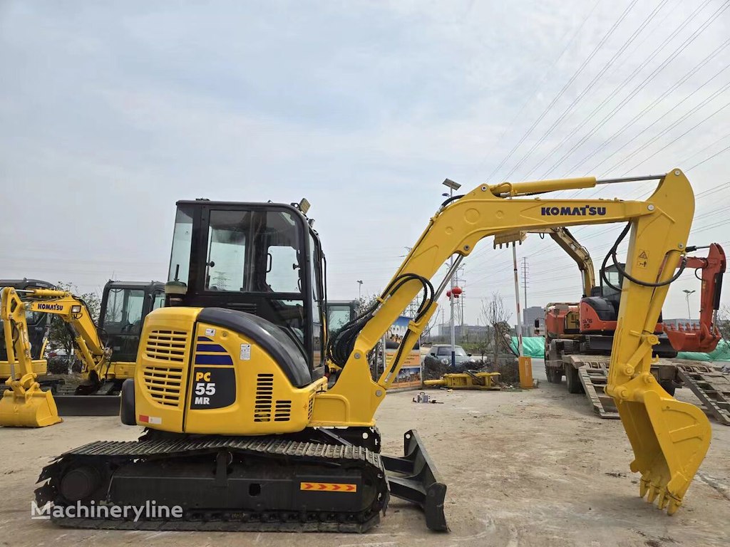 Komatsu PC55MR mini bager