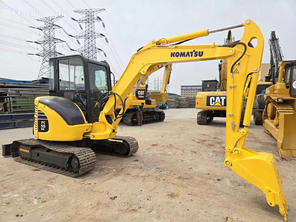 Komatsu PC55MR mini bager