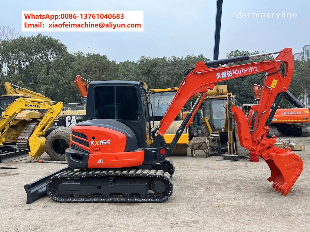 Kubota KX165-5 bager guseničar