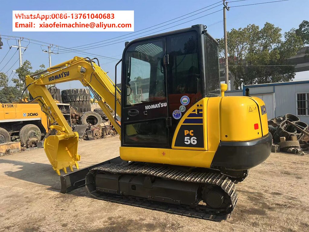 Komatsu PC56 mini bager