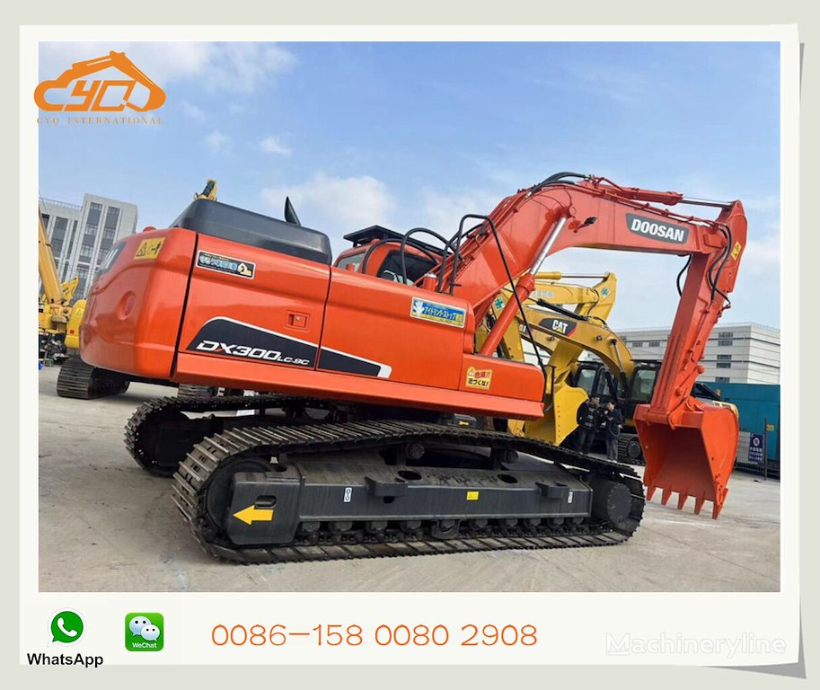 Doosan DX300LC bager guseničar