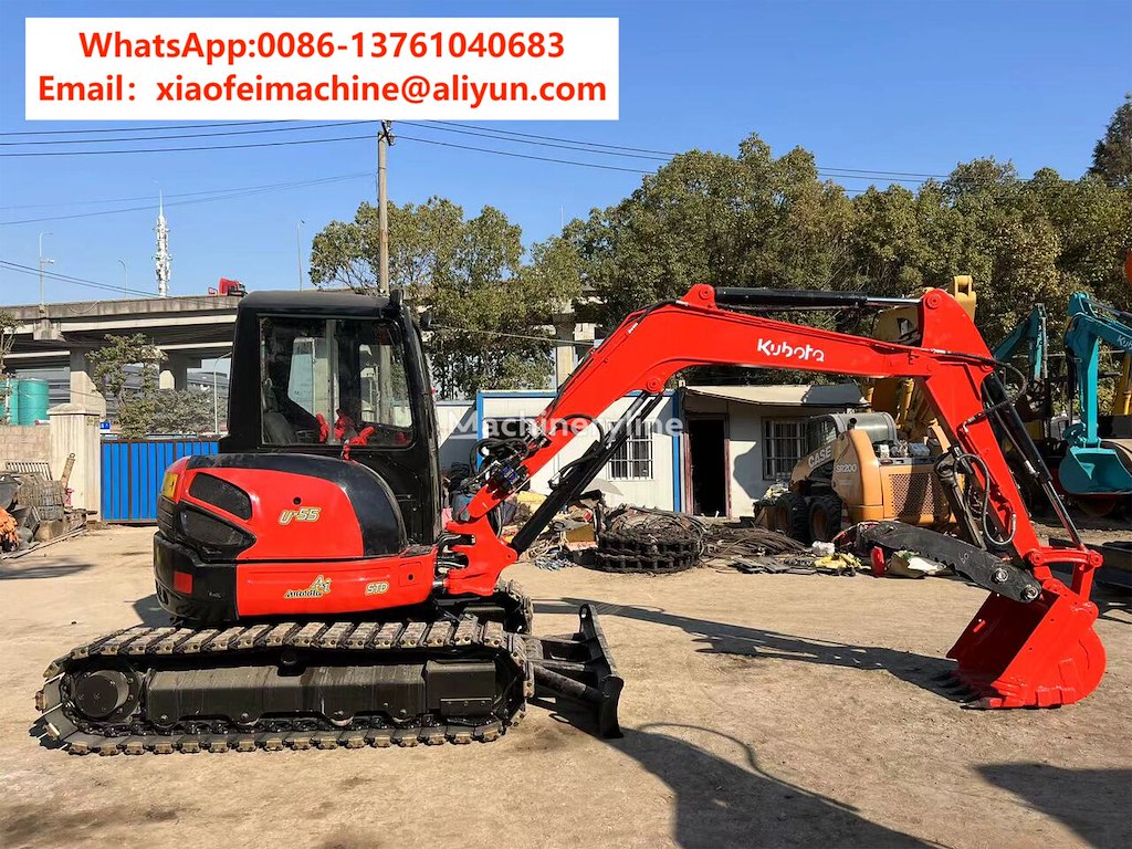 Kubota U55 mini bager