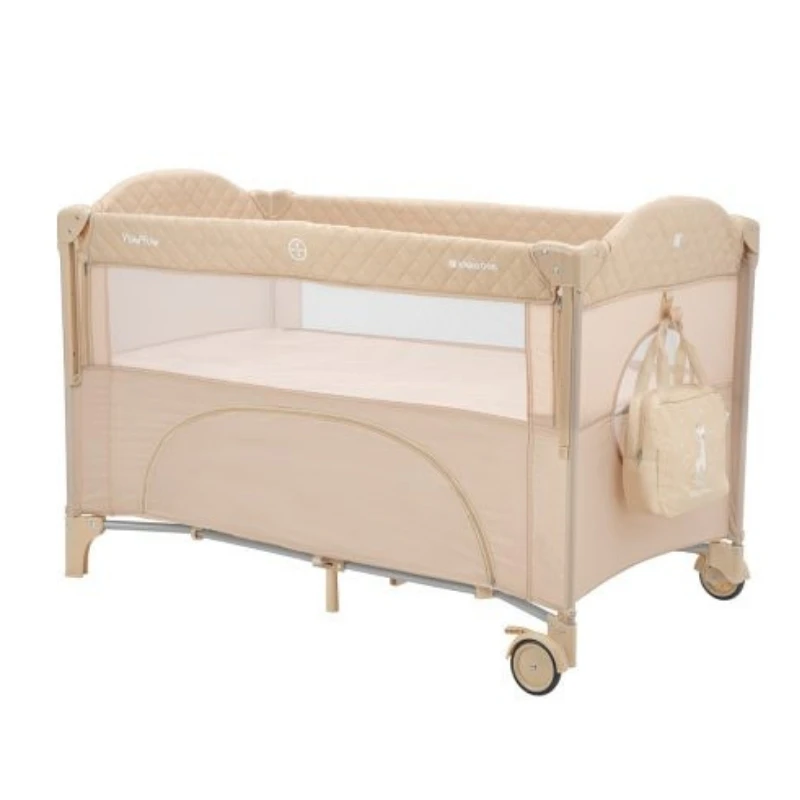 Kikka Boo Milky Way prenosivi krevetac 2 Nivoa, Beige