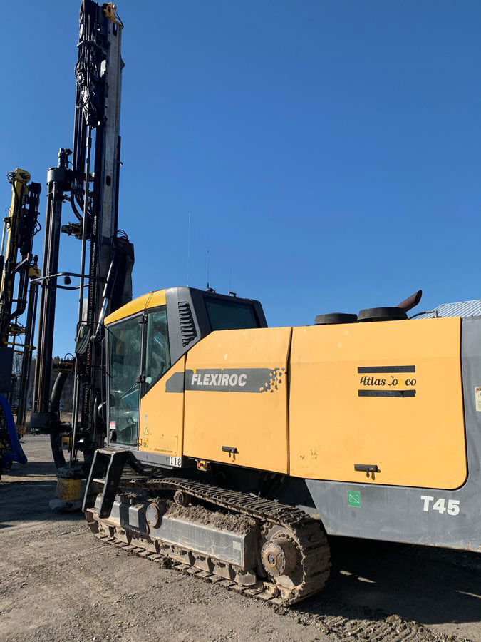 Atlas Copco FlexiROC T45 bušaće postrojenje