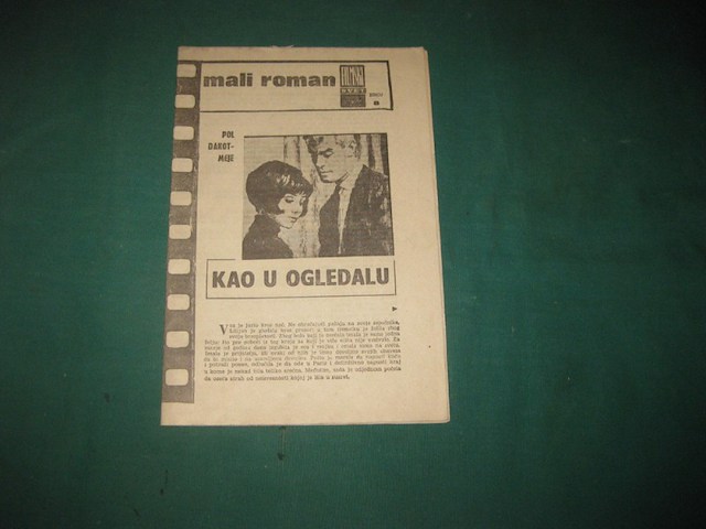 Mali roman br.8 Kao u ogledalu - Pol Dakotmeje