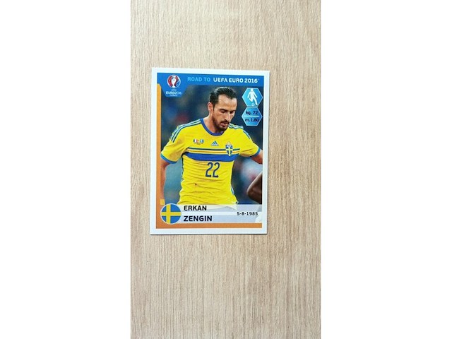 Road to Euro 2016 Panini sličica broj 348