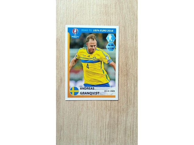 Road to Euro 2016 Panini sličica broj 338