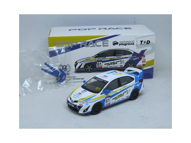 1:64 pop race toyota vios