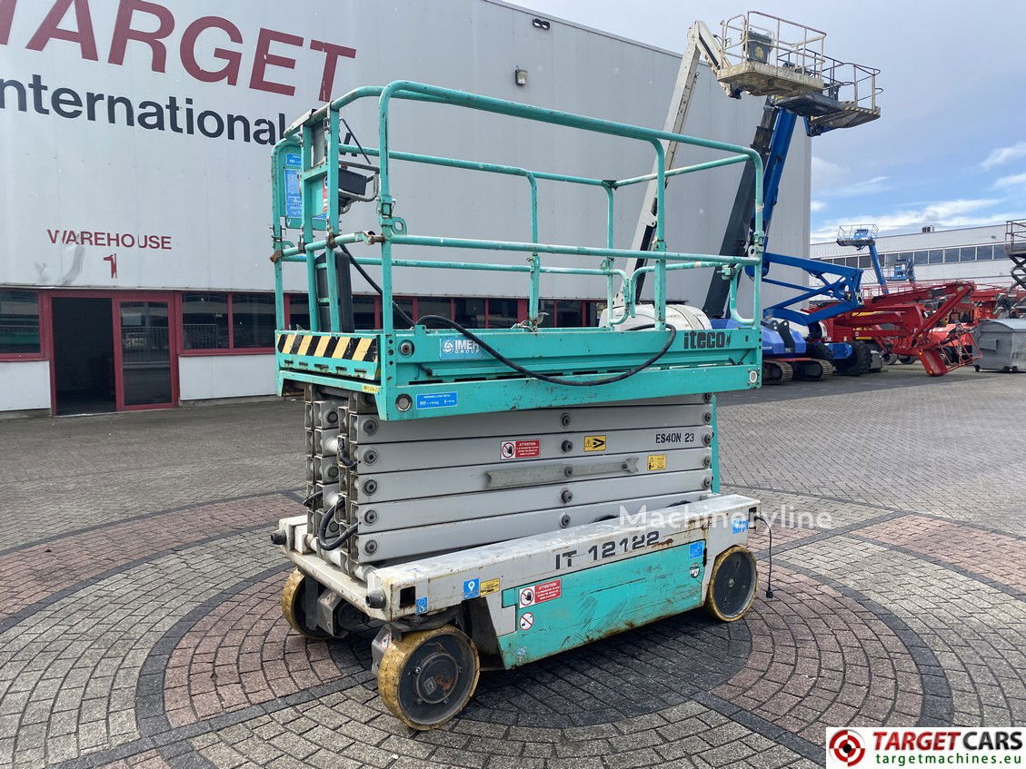 Iteco IMER IT12122 ELECTRIC SCISSOR WORK LIFT 1390CM 2012 IT12012129 makazasta platforma