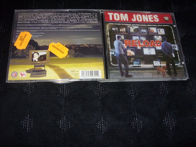 Tom Jones ‎– Reload CD Gut Records Europe 1999.