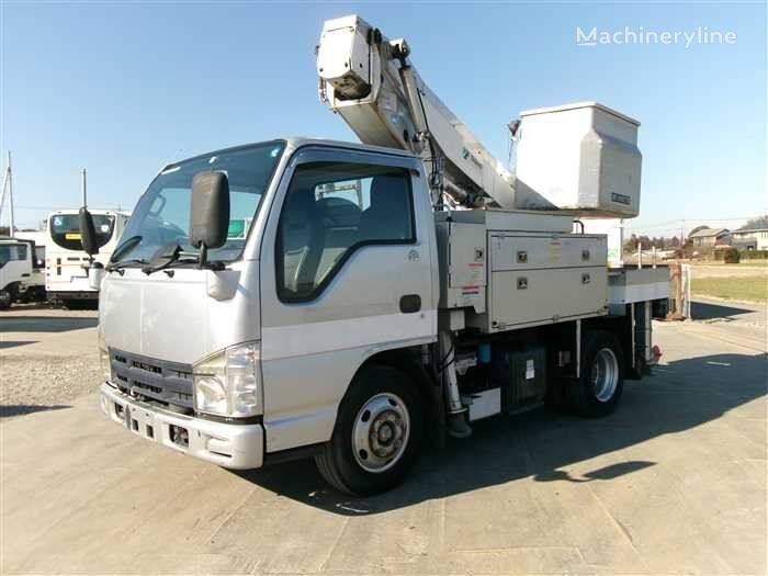 Isuzu ELF auto dizalica s korpom