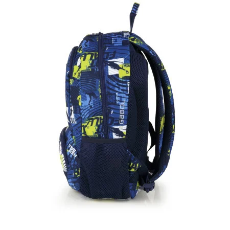 Gabol ranac školski ergonomski 31x41x12 cm 15l-0,44 kg Ball plava ( 16RNG234866E )