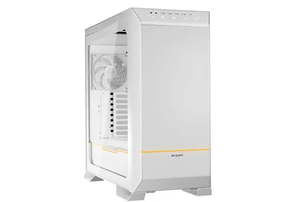 DARK BASE PRO 901 White, MB compatibility: E-ATX / XL-ATX / ATX / M-ATX / Mini-ITX, Three pre-installed be quiet! Silent Wings 4 140mm PWM