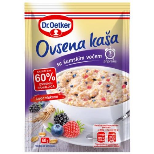 Dr.Oetker Ovsena kaša sa šumskim voćem 60g