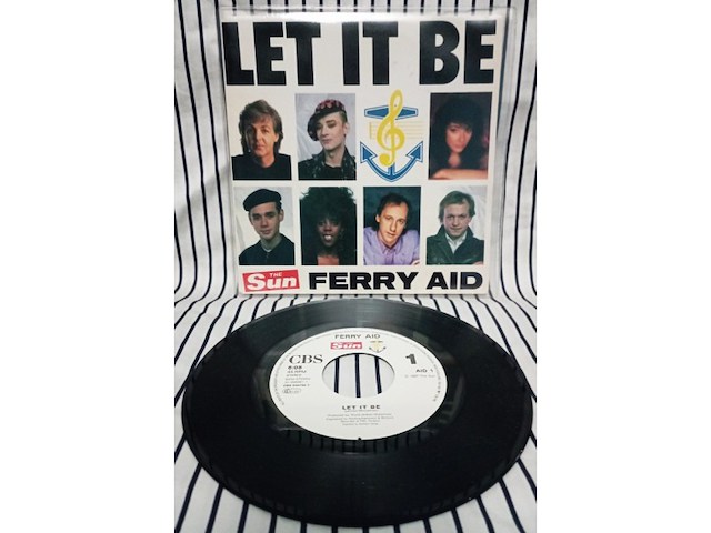 Lp singl LET IT BE-Ferry aid (EU) MINT!