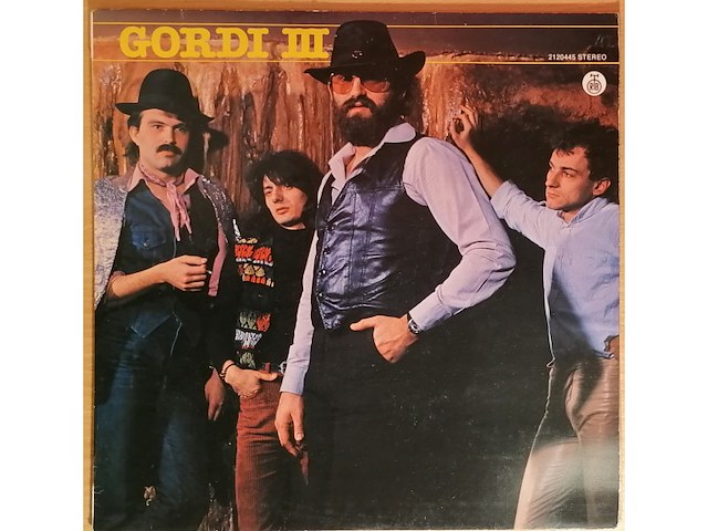 LP GORDI - Gordi III (1981) PERFEKTNA