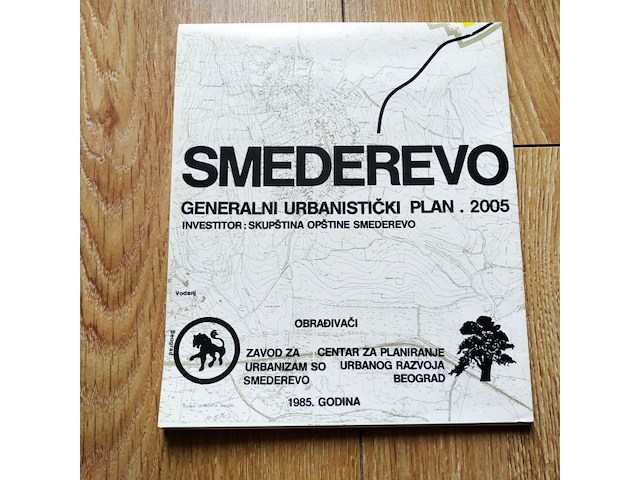 SMEDEREVO generalni urbanistički plan 1985