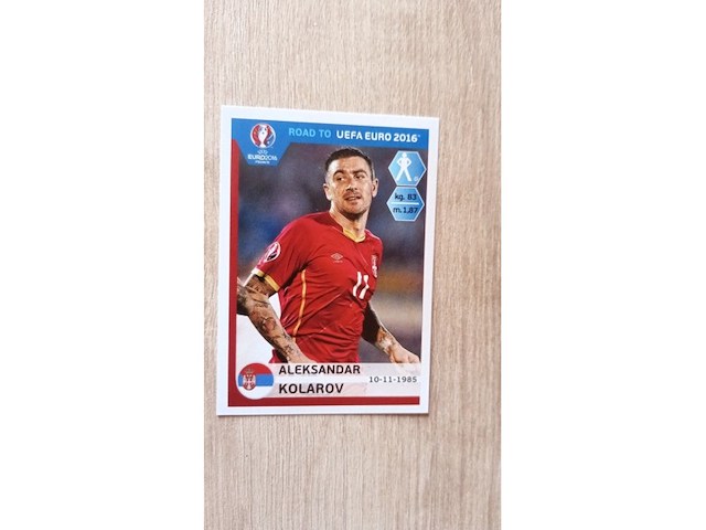 Road to Euro 2016 Panini sličica broj 277