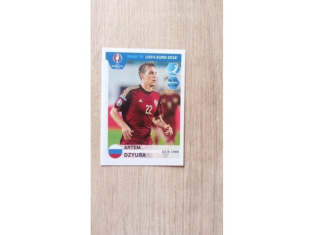 Road to Euro 2016 Panini sličica broj 272