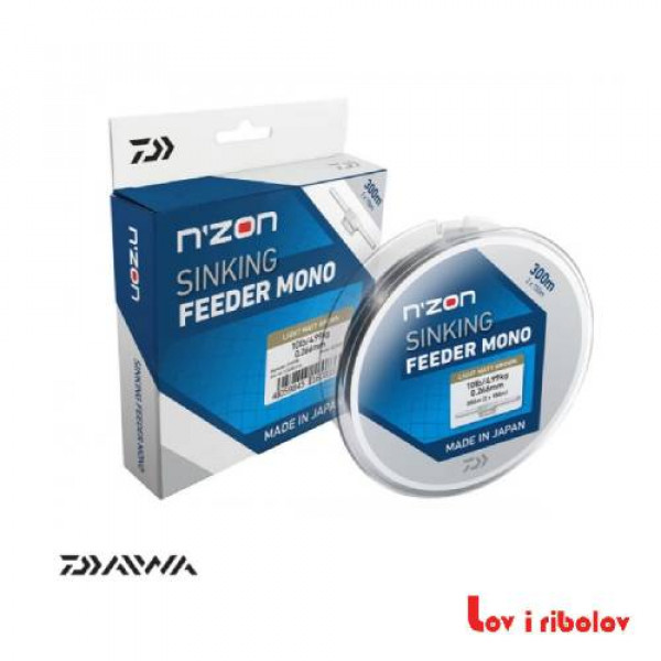 Najlon Daiwa 12405-026 N ZON S. Mono 0.26mm 300m BRW