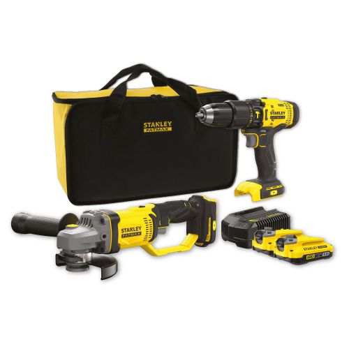 Stanley Set Aku 18V 2X2,0 Ah SFMCK471D2S-QW