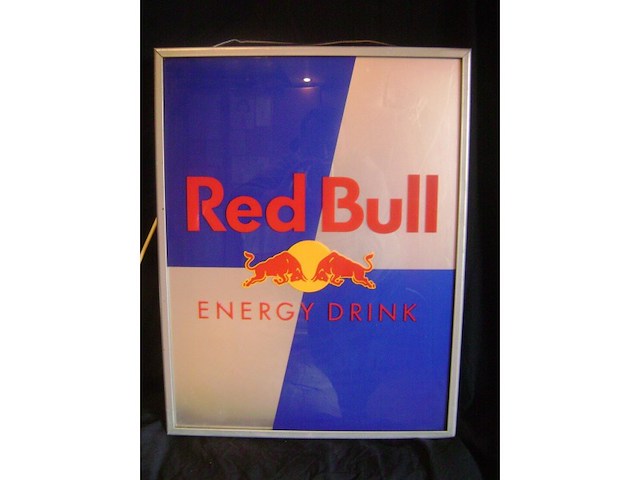 Reklama svetleca Red Bull