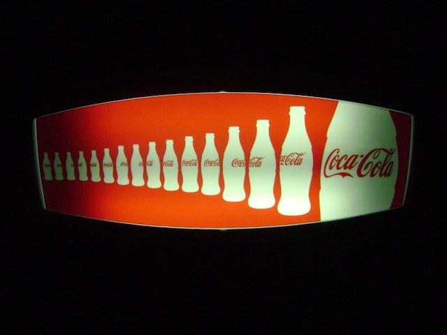 Reklama svetleca Coca Cola