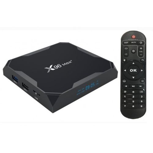 Smart TV BOX GEMBIRD GMB-X96 Max+ 2/16GB DDR3 S905X3 Quad/16GB DDR3 Mali G31MP 4K, KODI Android 9.0 (5962)